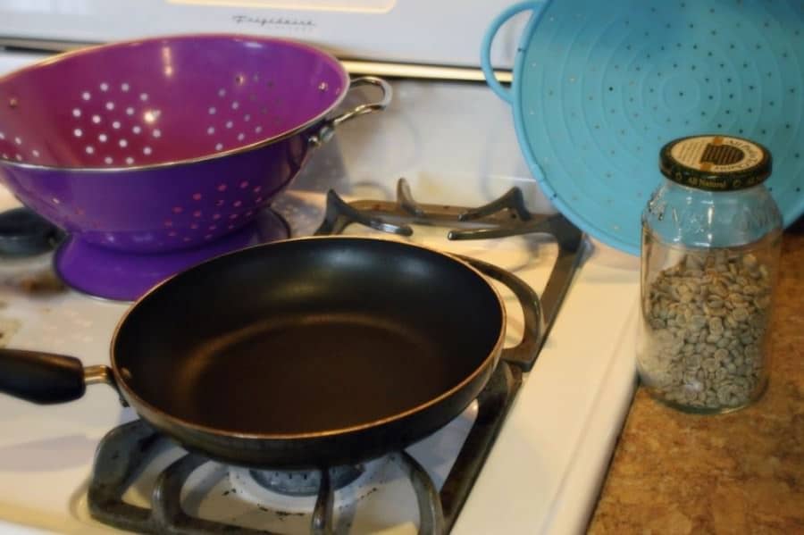 How To Pan Roast Coffee Beans on the Stove