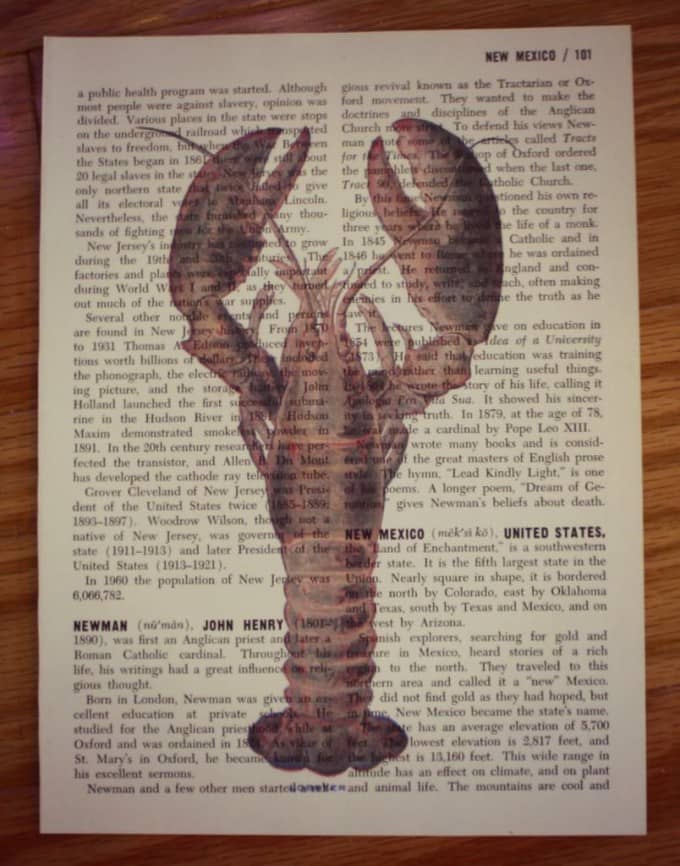 How To Make Dictionary Art Prints