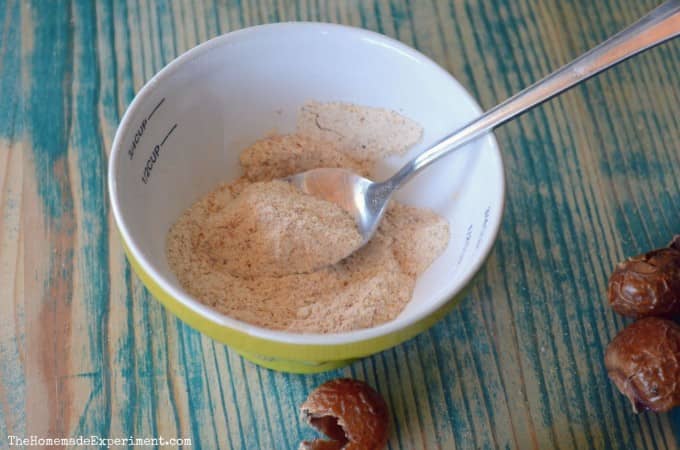 How To Make & Use Homemade Powder Soap Nuts Laundry Detergent