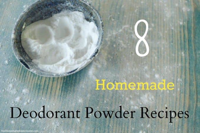 Eight Homemade Deodorant Powder Recipes To Keep You Fresh