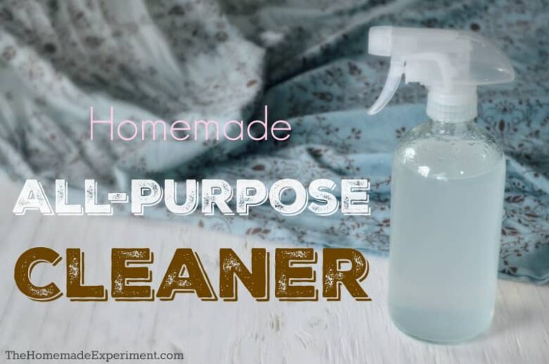 Simple Homemade All Purpose Cleaner