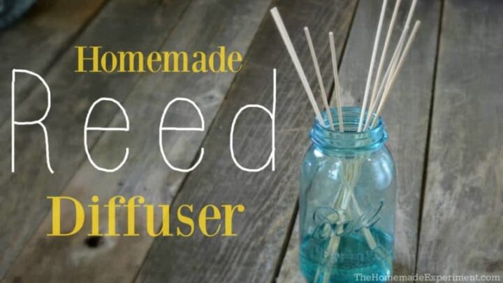 How To Make A Homemade Reed Diffuser